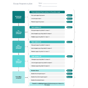Essay Sequence plan