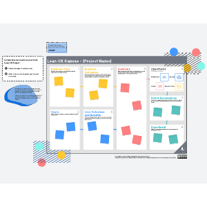 Lean UX canvas template
