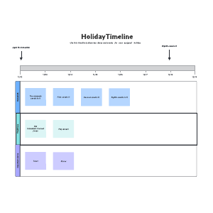 Holiday timeline