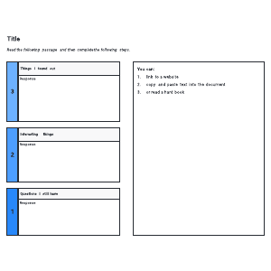 3-2-1 reading comprehension strategy