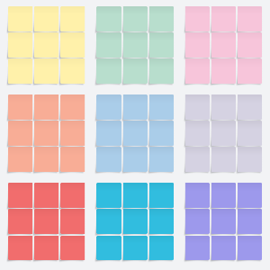 Sjabloon voor online sticky notes | Lucidspark