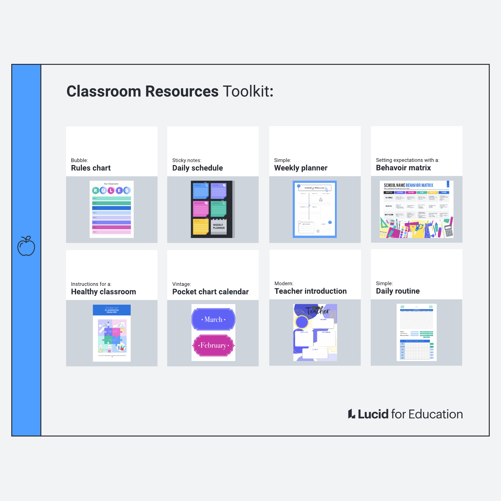 Classroom Resources Toolkit | Lucidedu