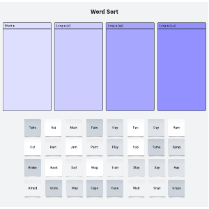 Word sort