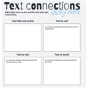 Text connections