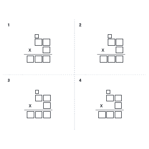 Standard multiplication