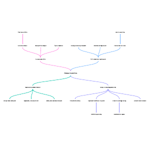 7-step sales process mind map example