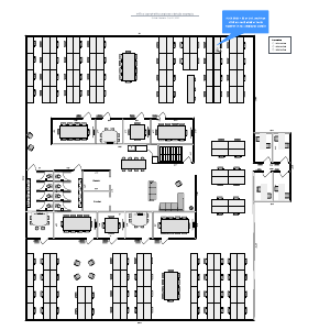 Office layout with employee details example