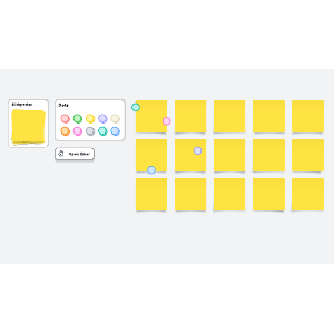 Dot voting template for collaborative decision-making | Lucidspark