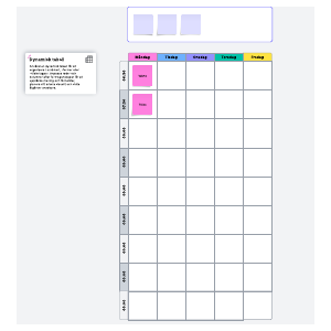Mall för planering av veckoschema | Lucidspark