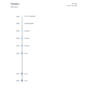 Vertical Timeline