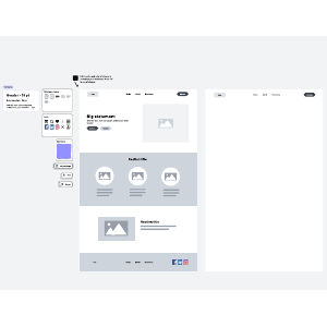 Website Wireframe Template | Lucidspark