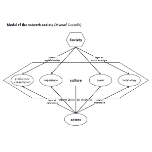 Model of the network society